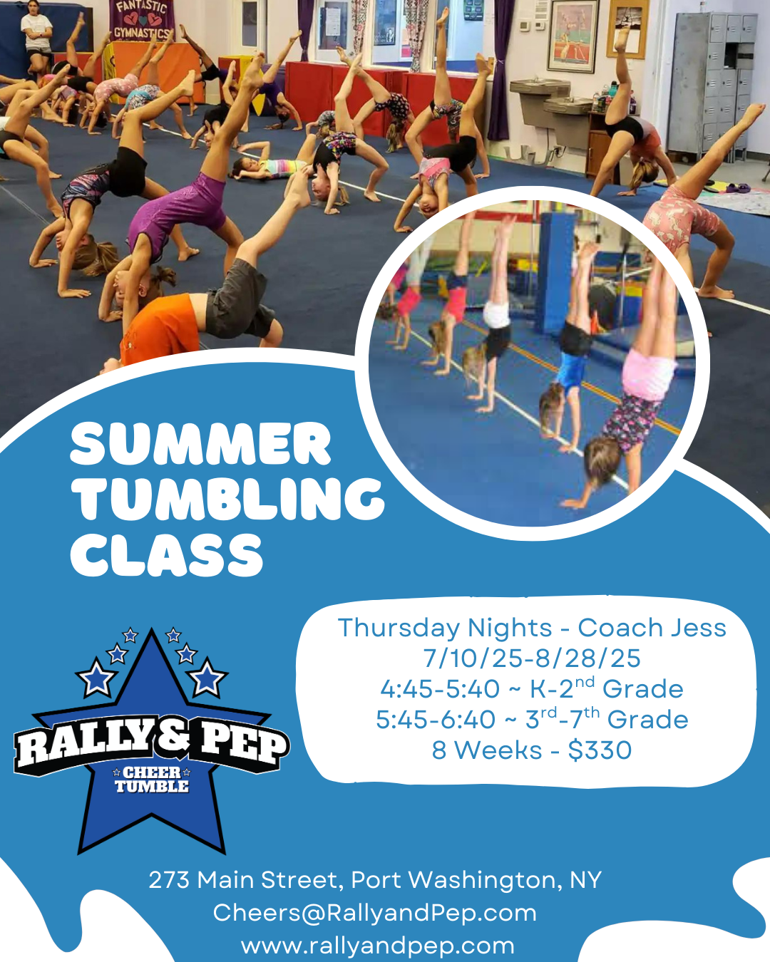Summer Classes 2025 – Rally & Pep